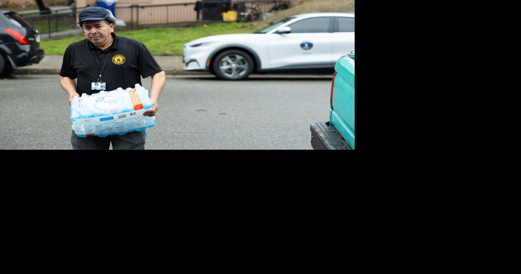 Richmond distributes water bottles to hospitals, schools