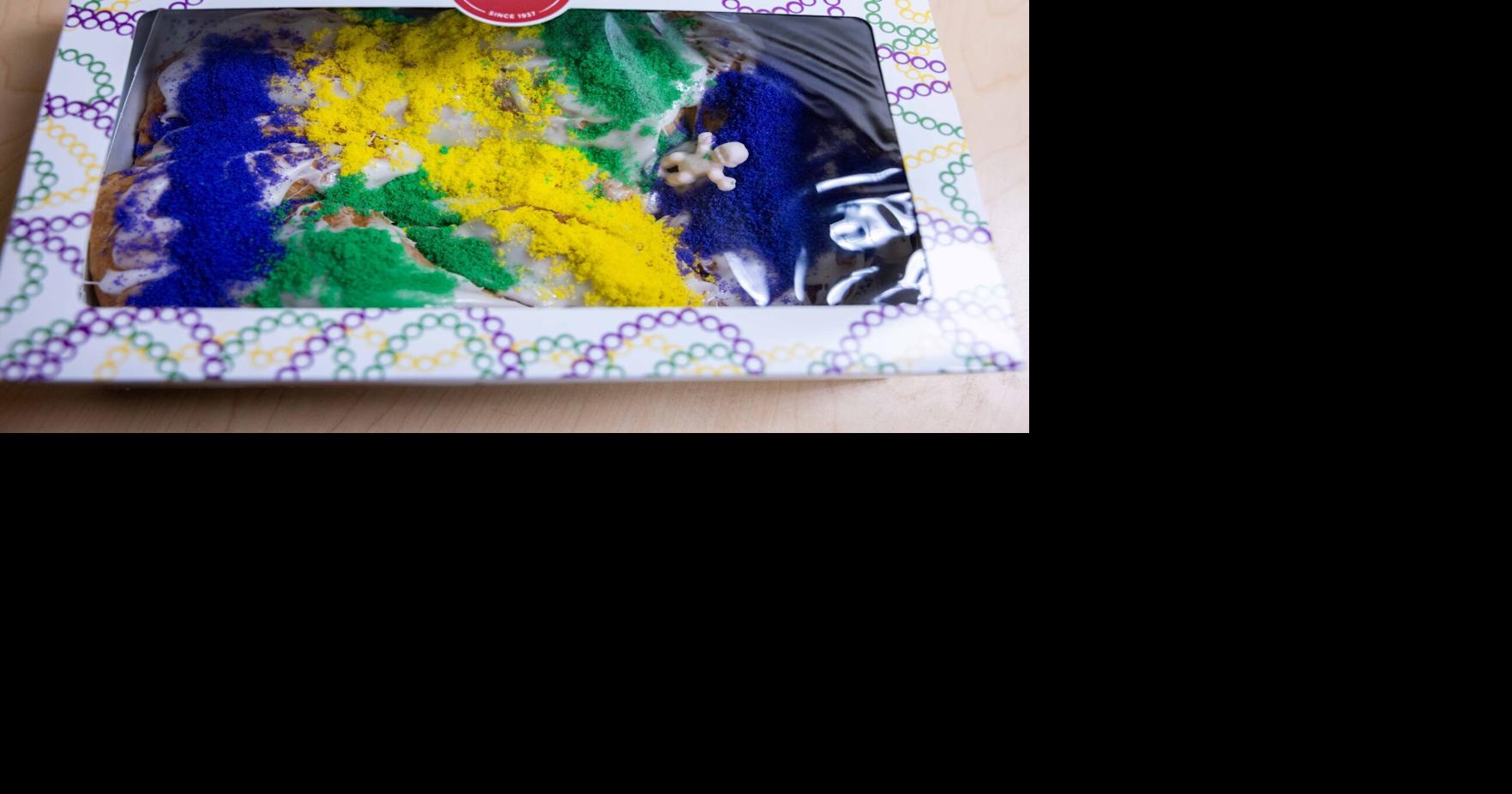 Ukrop's King Cakes for Mardi Gras are available at Food Lion