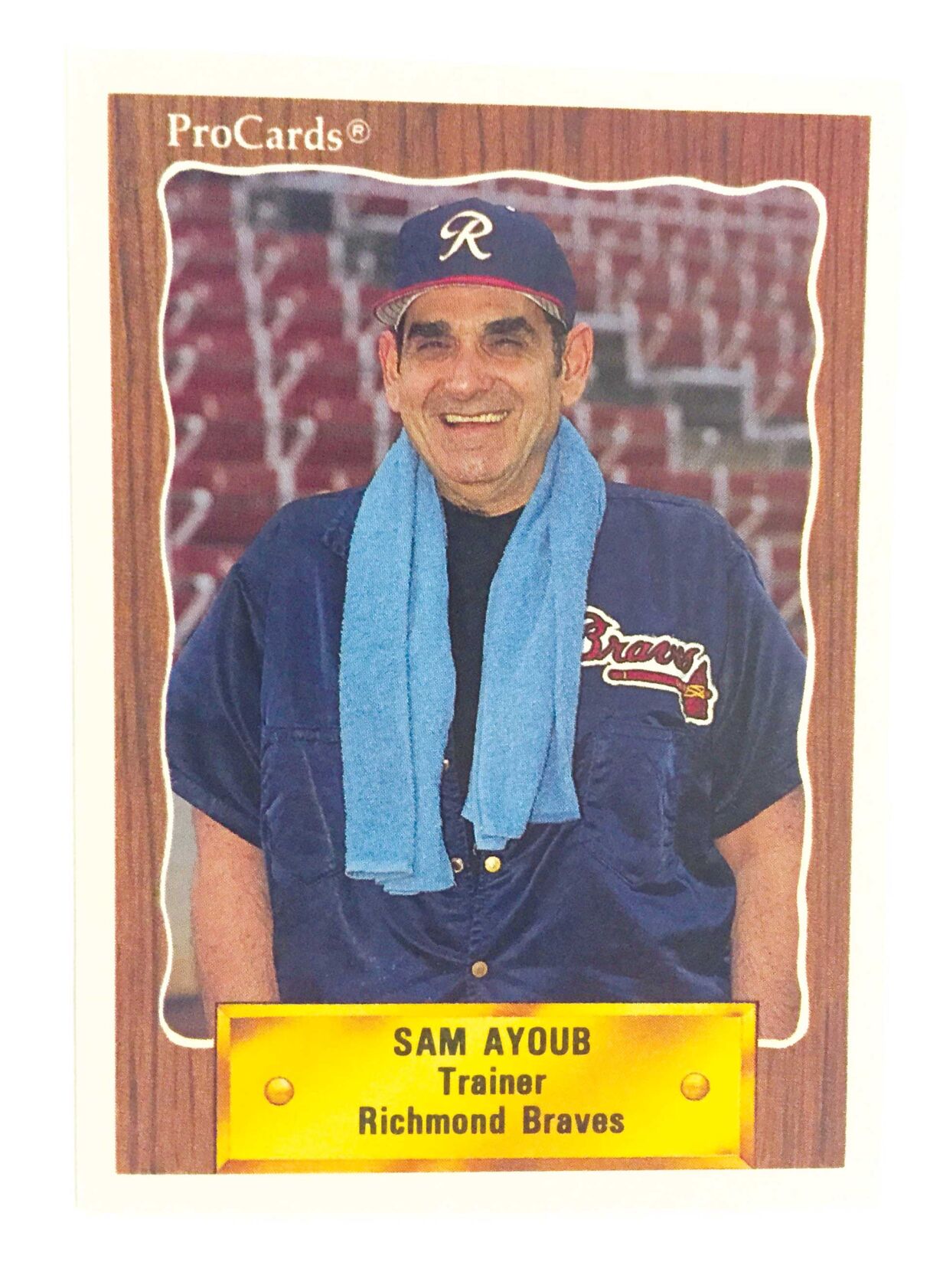 'Incredible journey' ends for Sam Ayoub, R-Braves' trainer