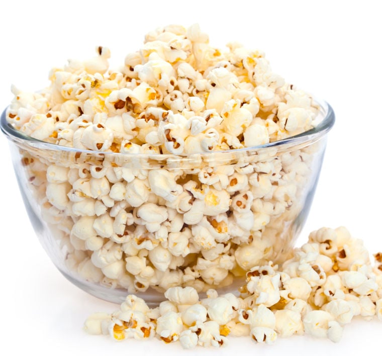 Practical Nutrition: Popcorn, minus the fat and sodium, is a great ...