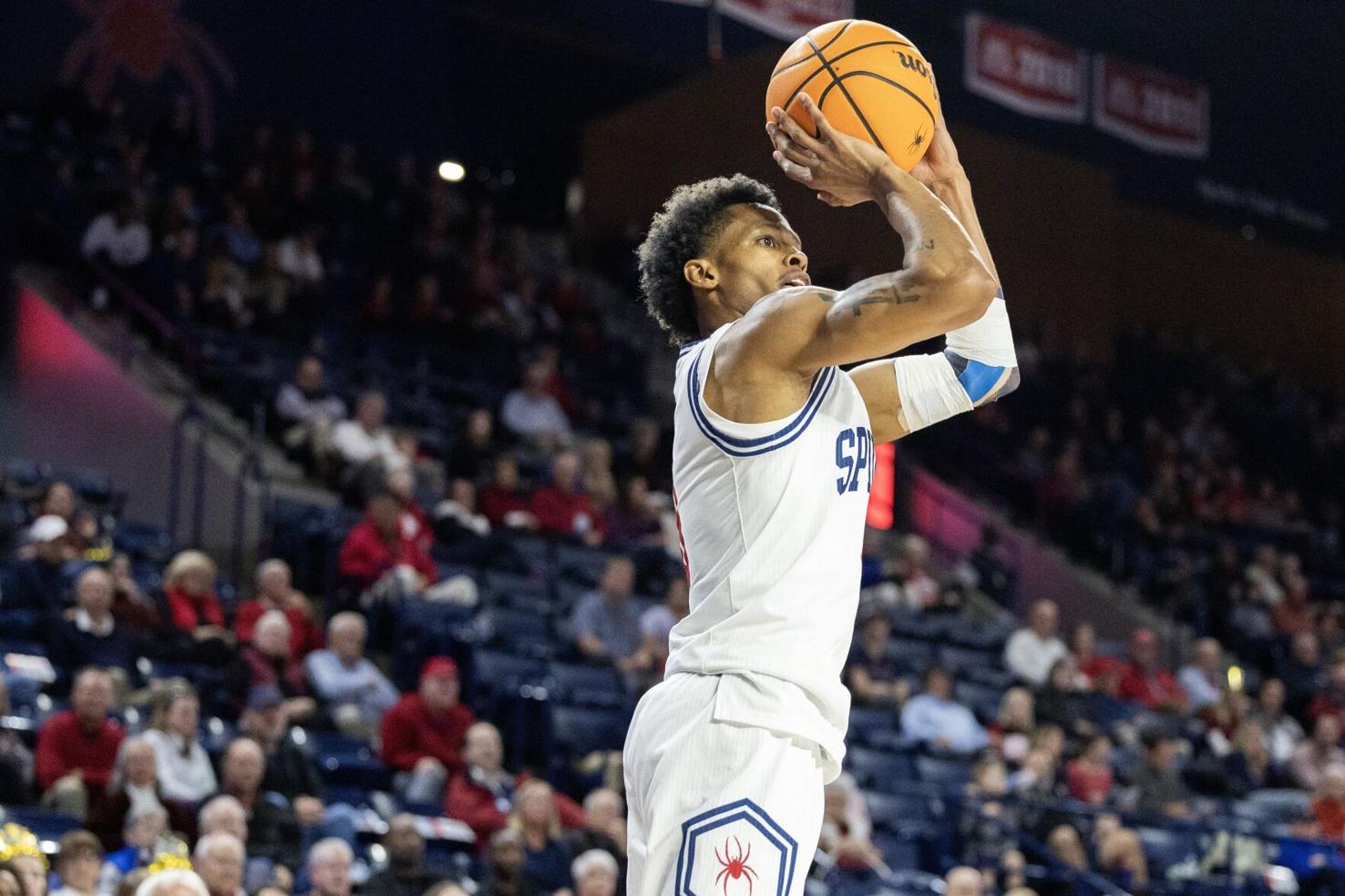 Spiders overcome Fordham's size with shooting to escape dip