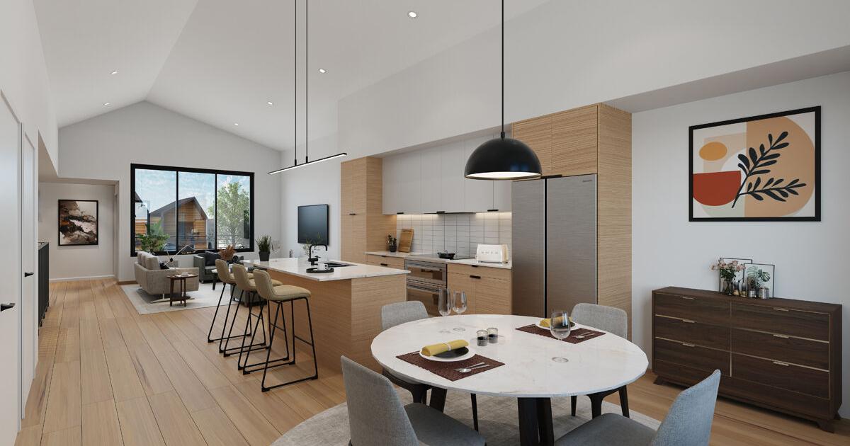 Chestnut Flats: A new townhome community in a historic district turns ...