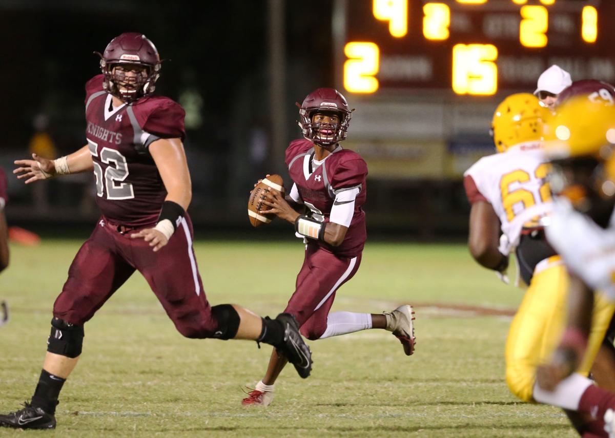No. 6 Thomas Dale holds off a feisty Petersburg team, winning 33-24