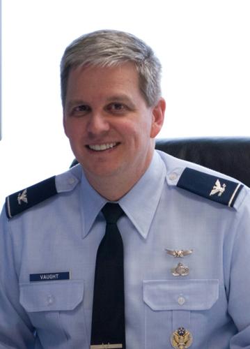 Vaught retires from Air Force after 27 years of service