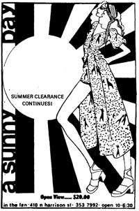 From the archives: 115 newspaper ads from the 1970s