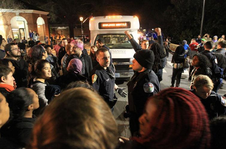 Protesters block streets in Charlottesville after ABC arrest of Martese ...