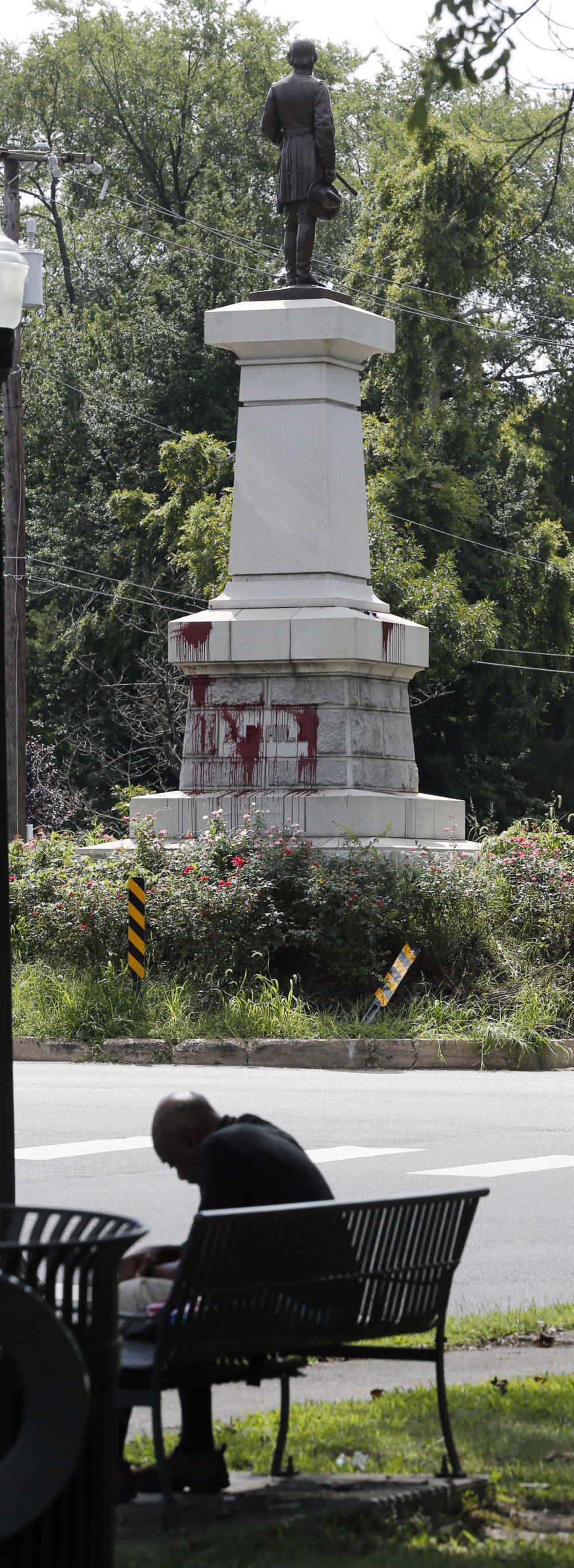 Police say A.P. Hill monument in Richmond vandalized | Crime News ...
