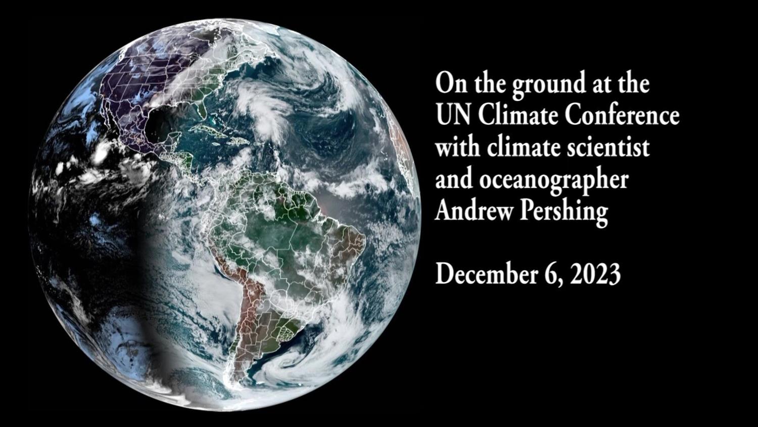 What one scientist sees attending the UN Climate Conference