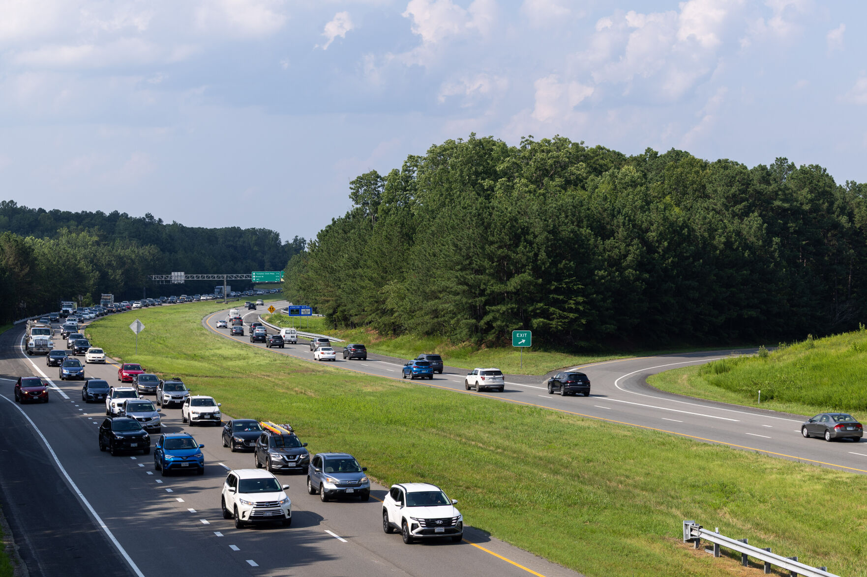 Traffic on Route 288 in Chesterfield continues to grow