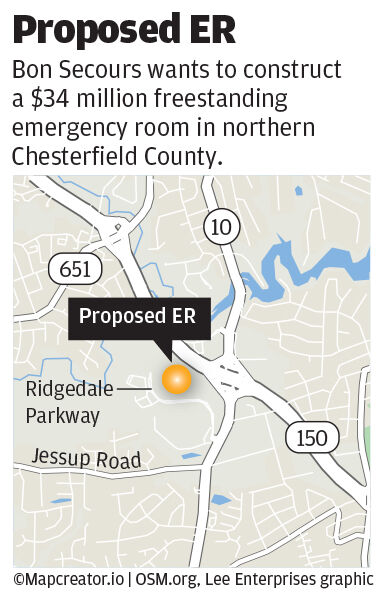 Bon Secours proposes $34 million ER in northern Chesterfield