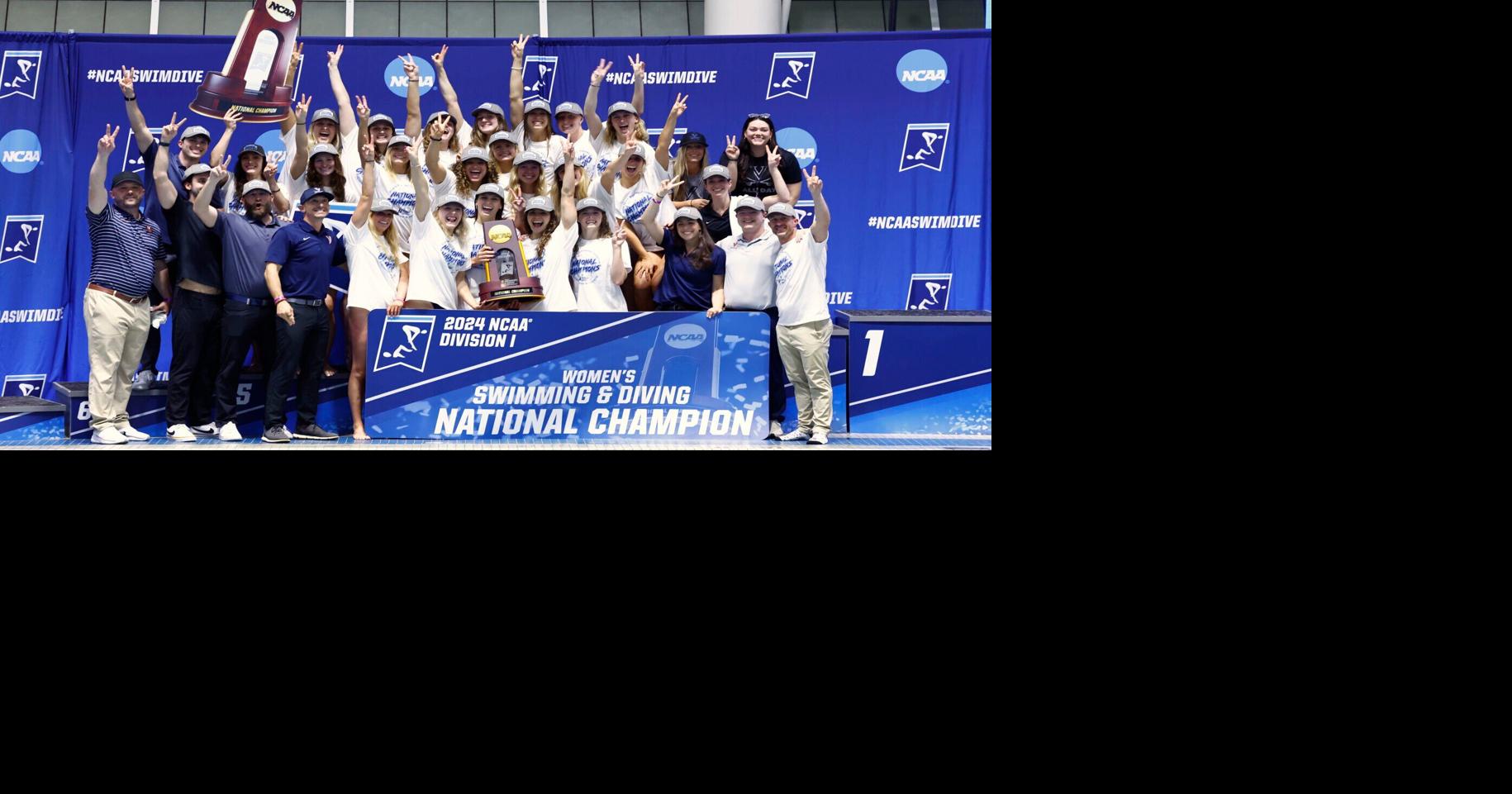 Virginia women swimming and diving team wins national title