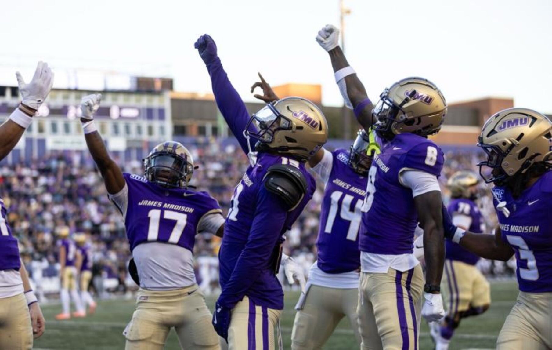 JMU football routs Weber State