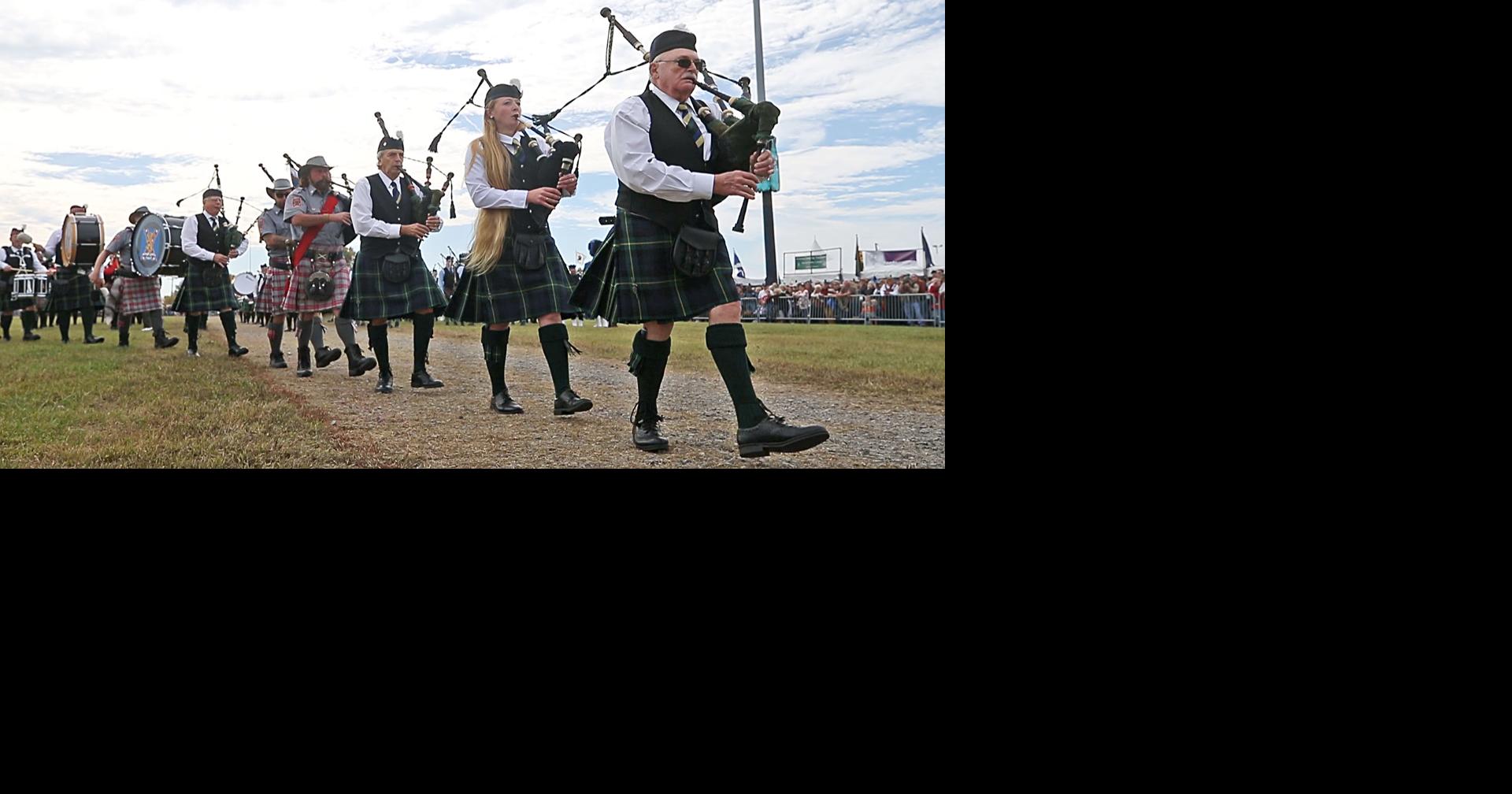 Bagpipe bands, Scottish and Irish dancing at Celtic Festival