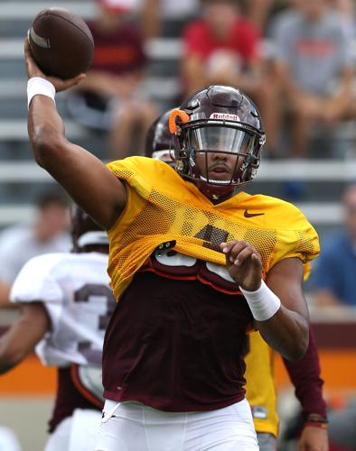 New Virginia Tech quarterback Jerod Evans has had a knack for ball security