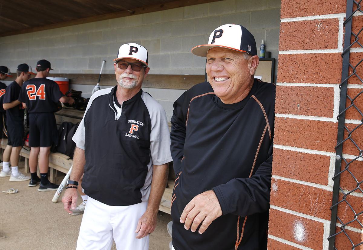 There's more than 122 years of coaching experience on the Powhatan ...