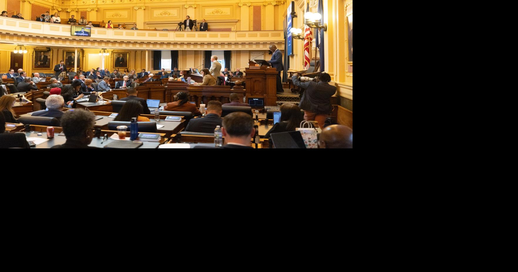 Photos: Monday at the Virginia General Assembly's special session