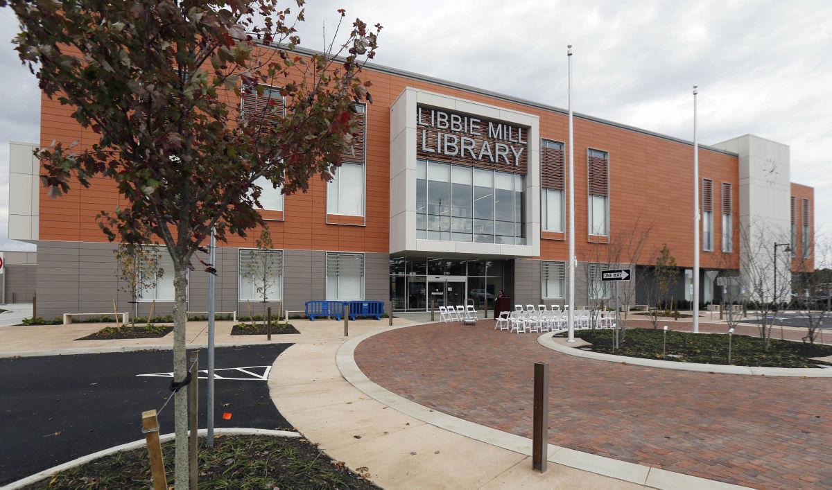 PHOTOS: Henrico County's New Libbie Mill Library Opens