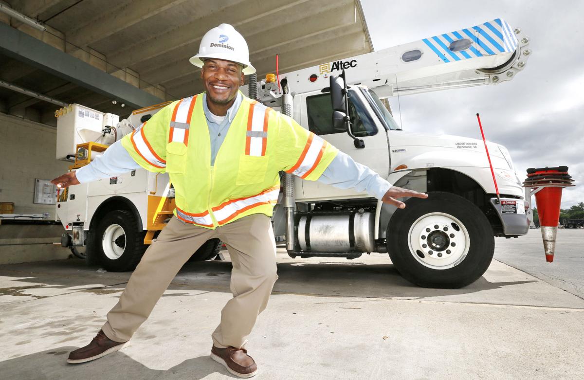 Being safe is cool, raps Dominion Virginia Power lineman Dennis McDade