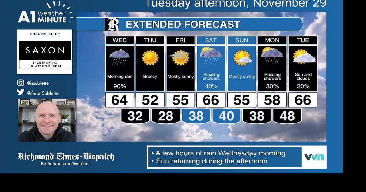 A rainy Richmond Christmas Parade? A look at the updated forecast