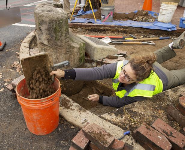 Dig provides clues to history of Fredericksburg's slave auction block