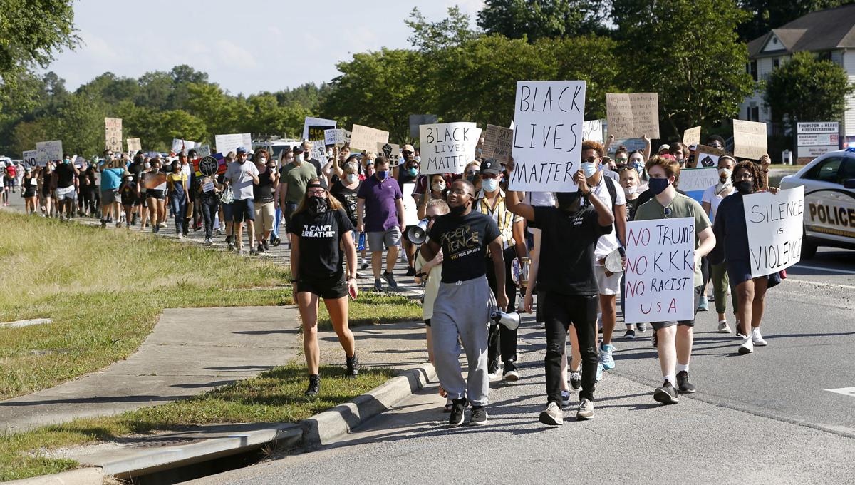WATCH NOW: 'There’s got to be justice for everybody': About 200 gather ...
