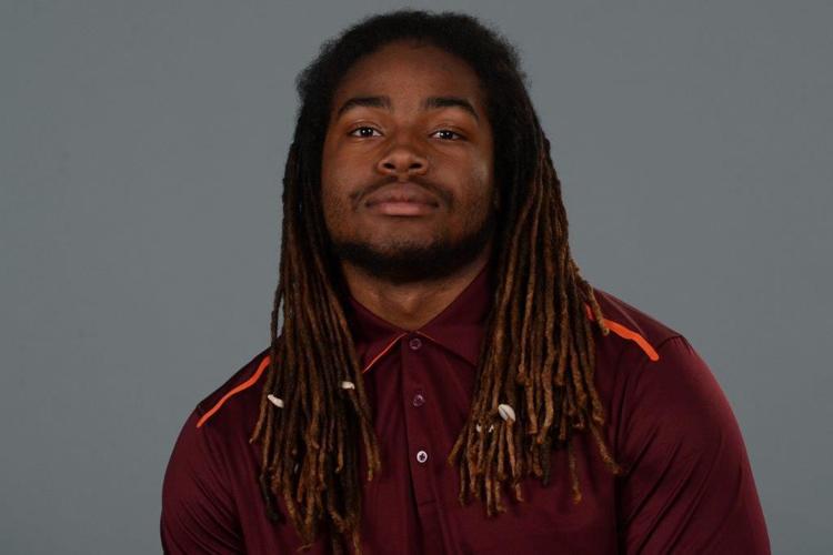 Marshawn Williams back carrying the ball for Virginia Tech