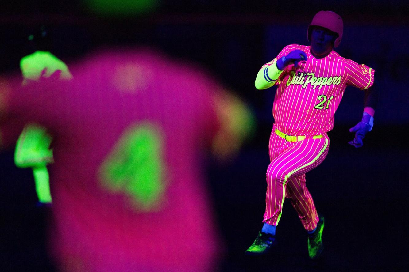 Tri-City Chili Peppers make history with cosmic baseball