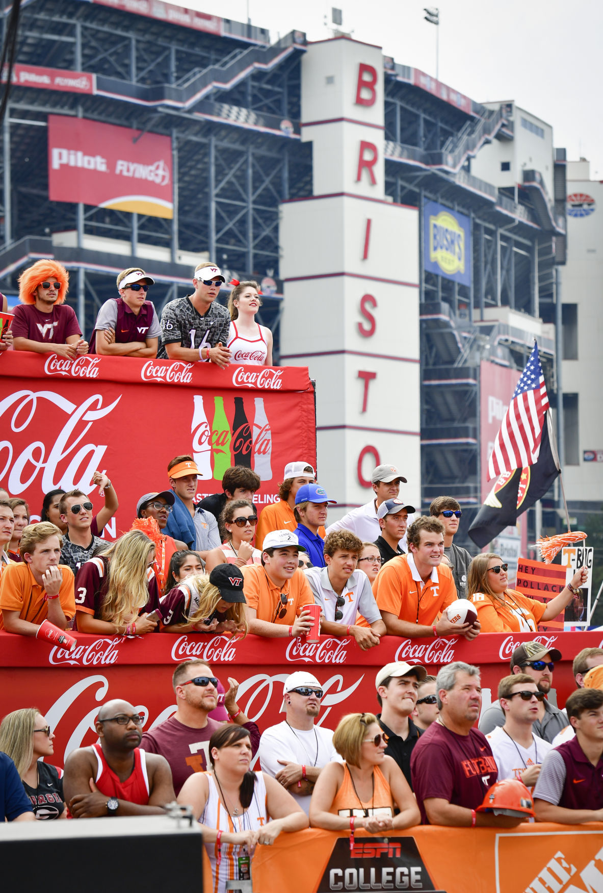 PHOTOS: Virginia Tech vs. Tennessee in the Battle at Bristol | College ...