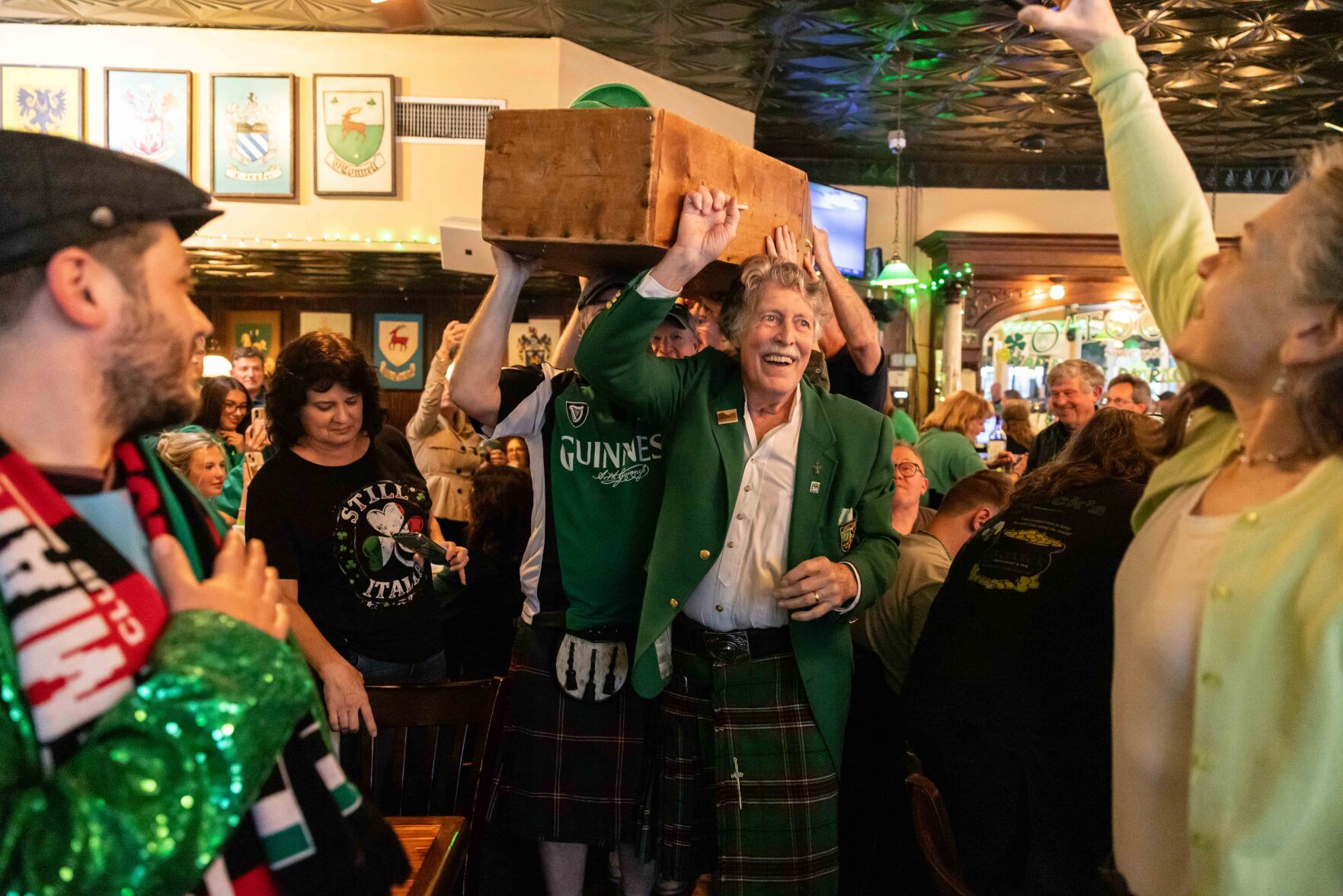 PHOTOS: Irish wake at O'Toole's for St. Patrick's Day