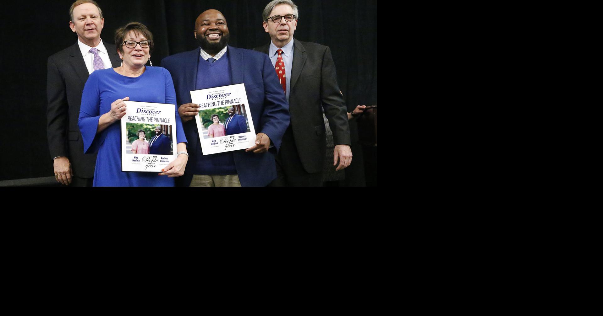 Richmond-area author Meg Medina and teacher Rodney Robinson named the ...