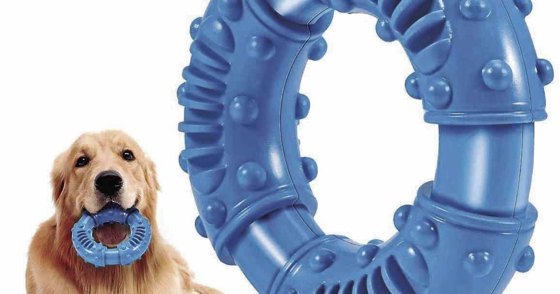 Feeko Dog Chew Ring for Aggressive Chewers