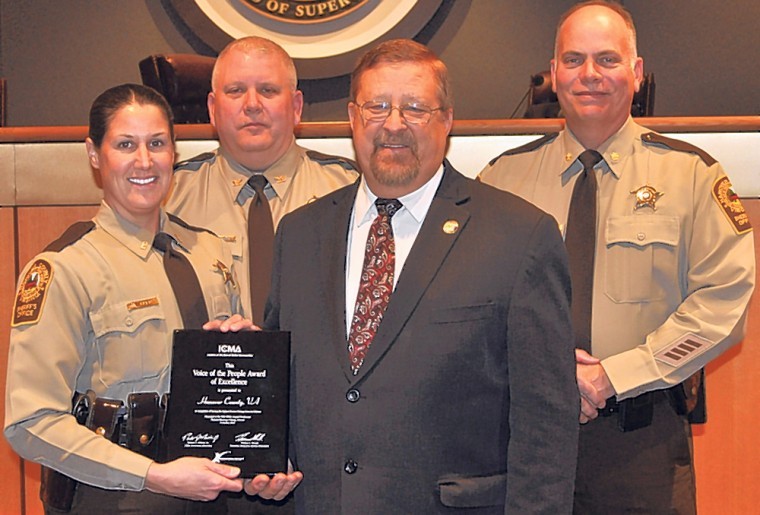 Sheriff’s Office receives national award for excellence