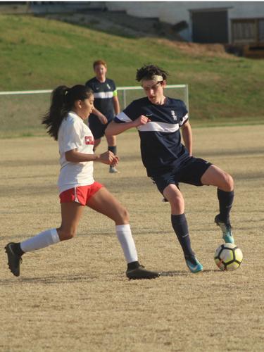 Young Blessed Sacrament Huguenot Soccer team continues to battle