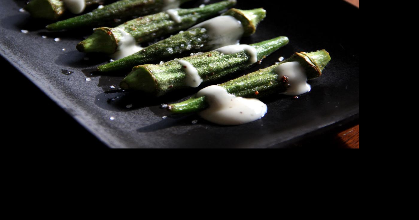 Recipe: Pan-seared Okra with Remoulade Sauce