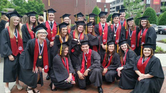 Powhatan High School students earn associate degrees at J. Sargeant ...