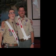Powhatan Scout earns Eagle rank