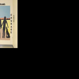 Mural helps teens through recovery