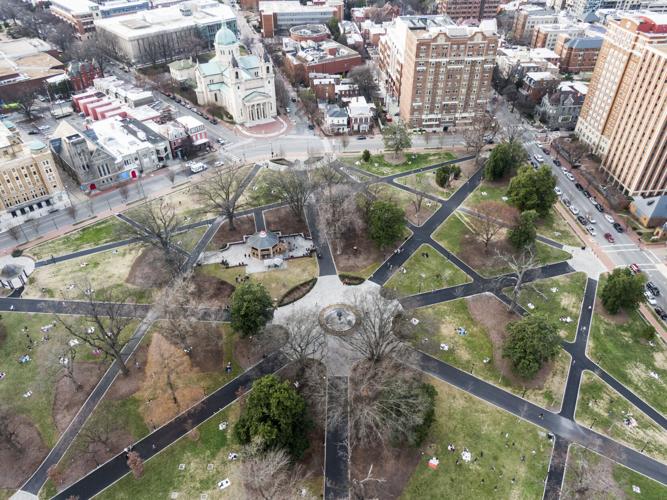 Virginia From Above: Monroe Park