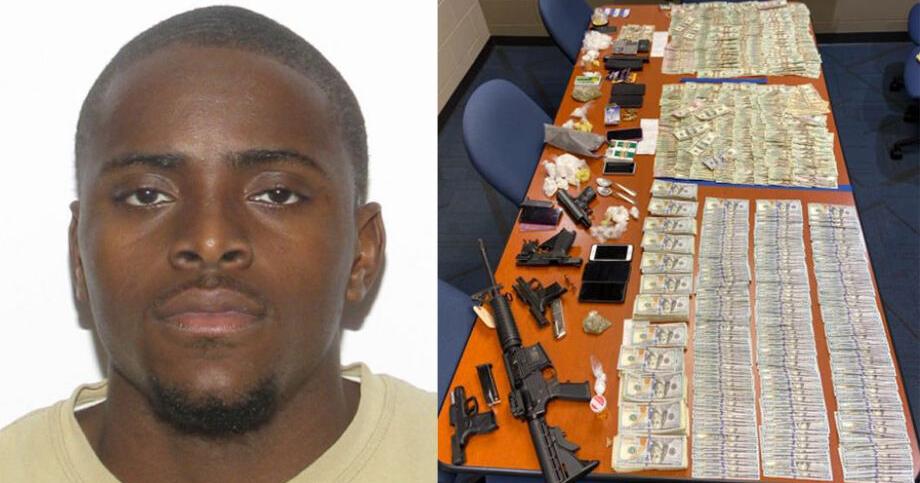 Drug trafficker caught with 212 grams of fentanyl, 5 guns, $43K in cash ...