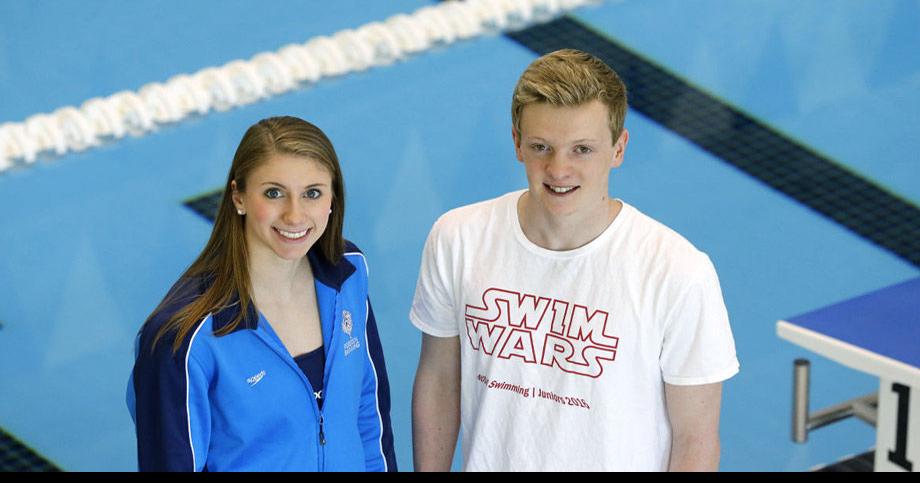 Casey Fanz and Ted Schubert named All-Metro swimmers of the year
