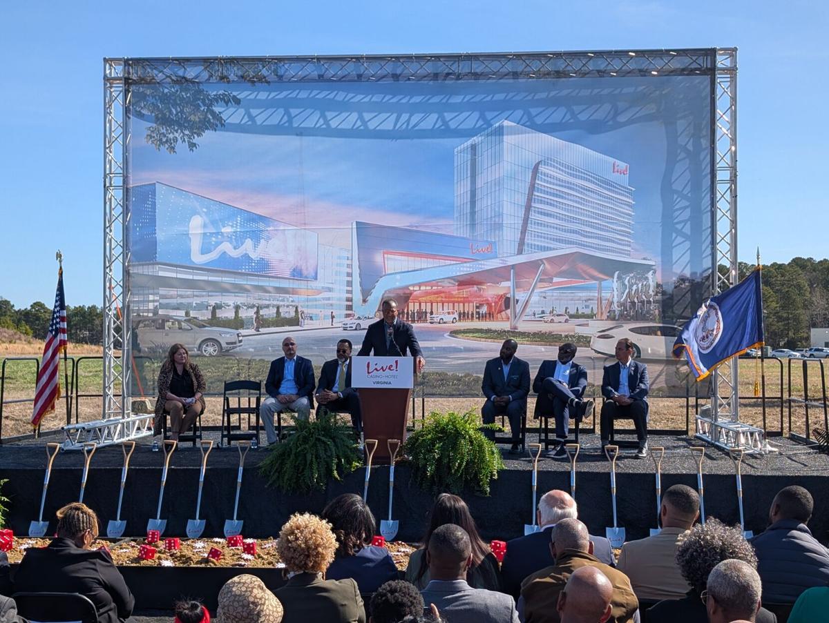 Petersburg's Live! Casino breaks ground off Wagner Road