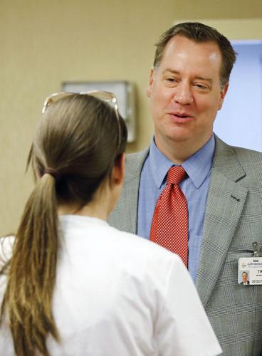 Hospital administrator Tim McManus knows what it’s like to be a patient