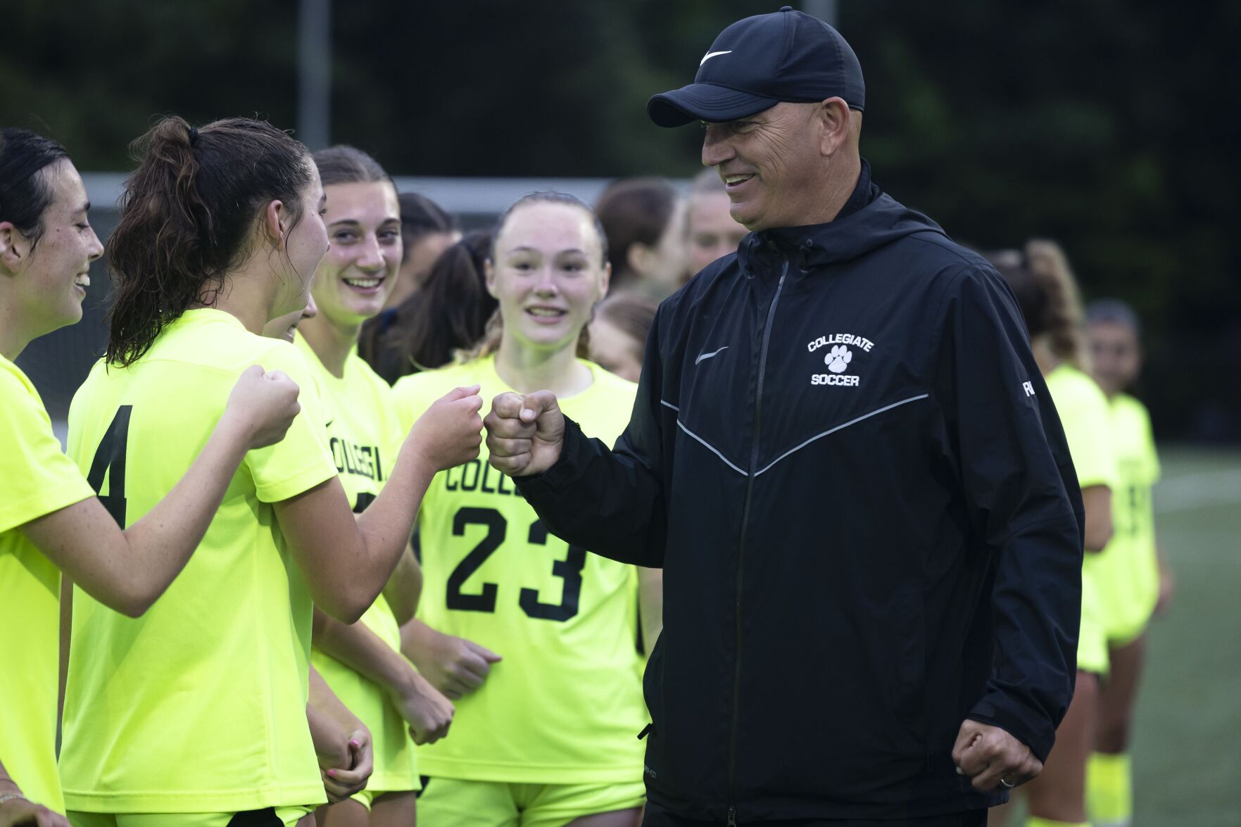 Collegiate girls soccer wins back-to-back state titles