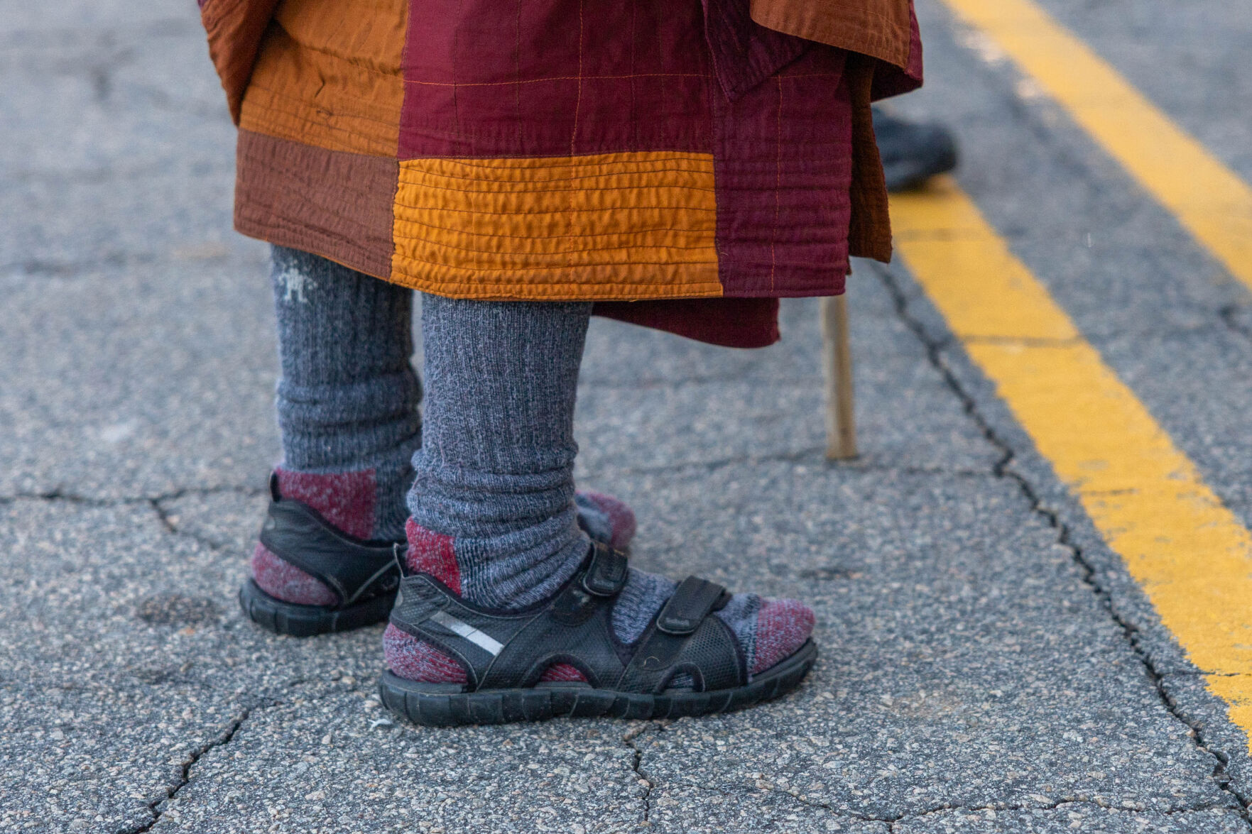 PHOTOS: Buddhist monks cross Virginia line on 'Walk for Peace'