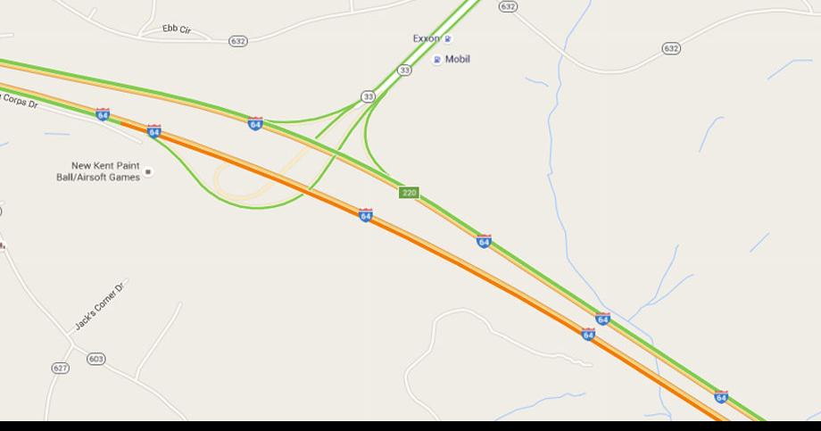 TRAFFIC UPDATE: Congestion cleared on I-64 east in New Kent