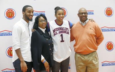 Megan Walker honored by McDonald's All American Games