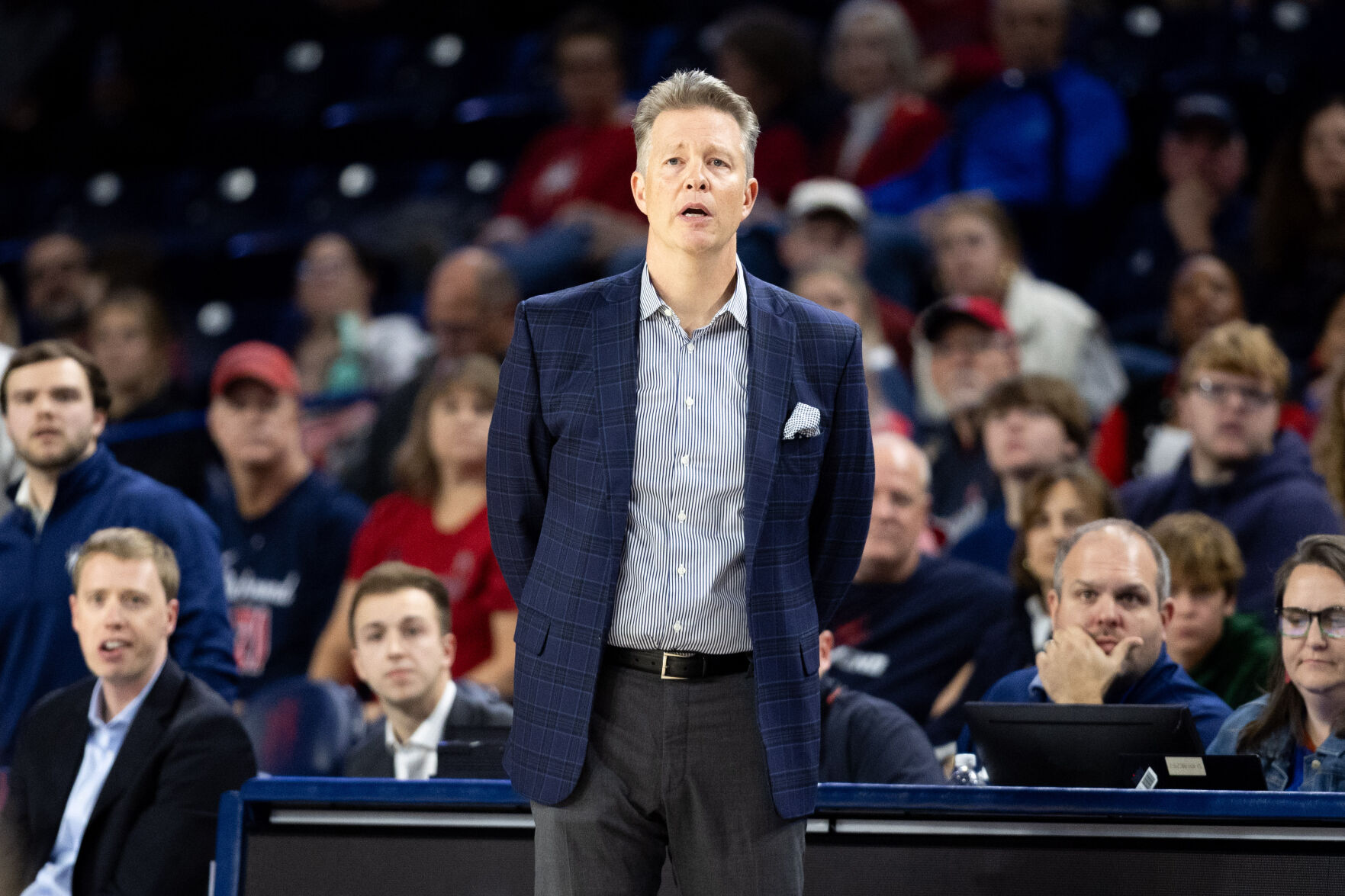 Scoring's way up in A-10. UR coach Chris Mooney has theory.