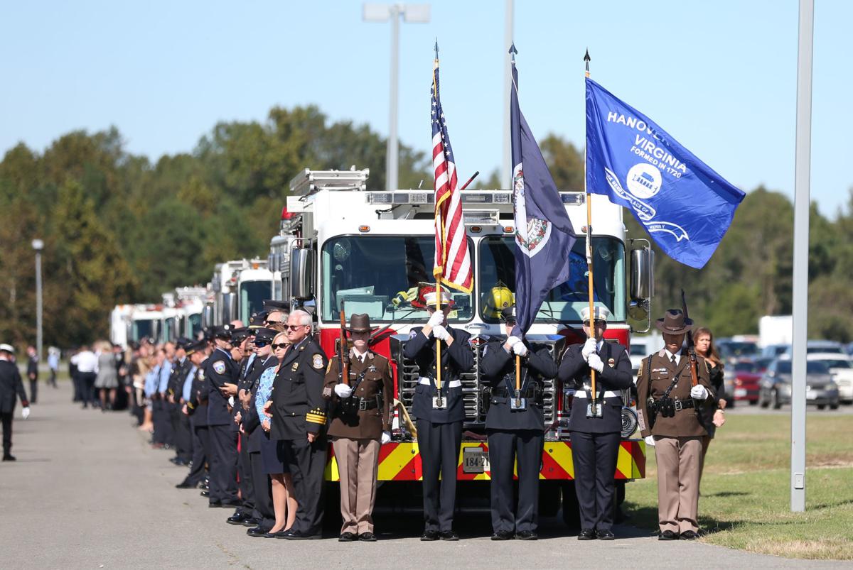 PHOTOS: Memorial service for Hanover Fire-EMS Lt. Brad Clark