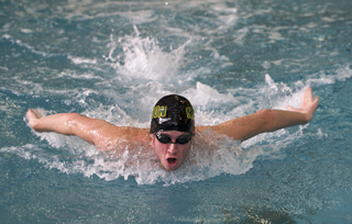 Former Lee-Davis swimmer sets record marks at CAA Championships