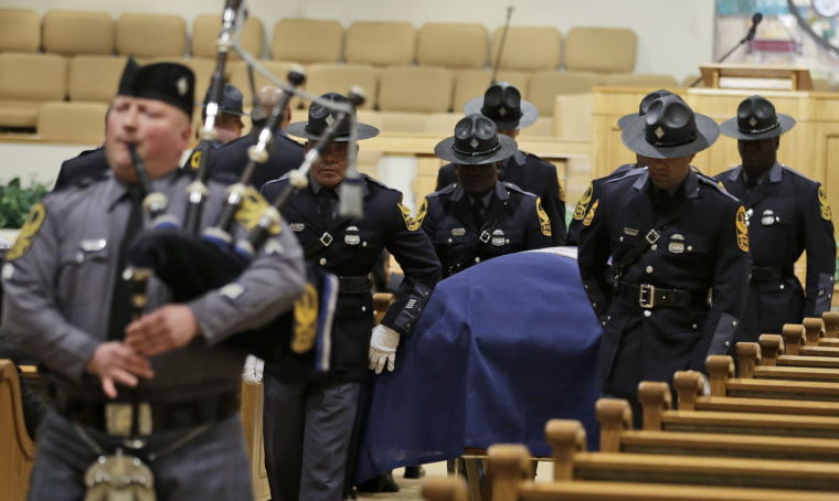 Slain Virginia trooper ‘never, ever to be forgotten’